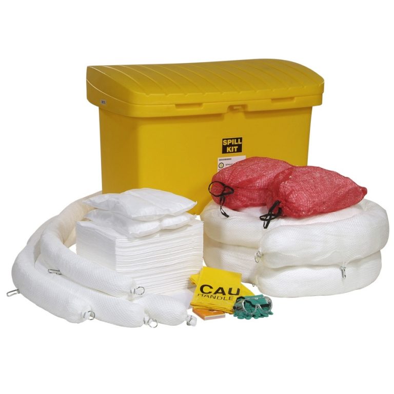 Oil-Only Spill Cart Kit with 5in Wheels | Spill Kit
